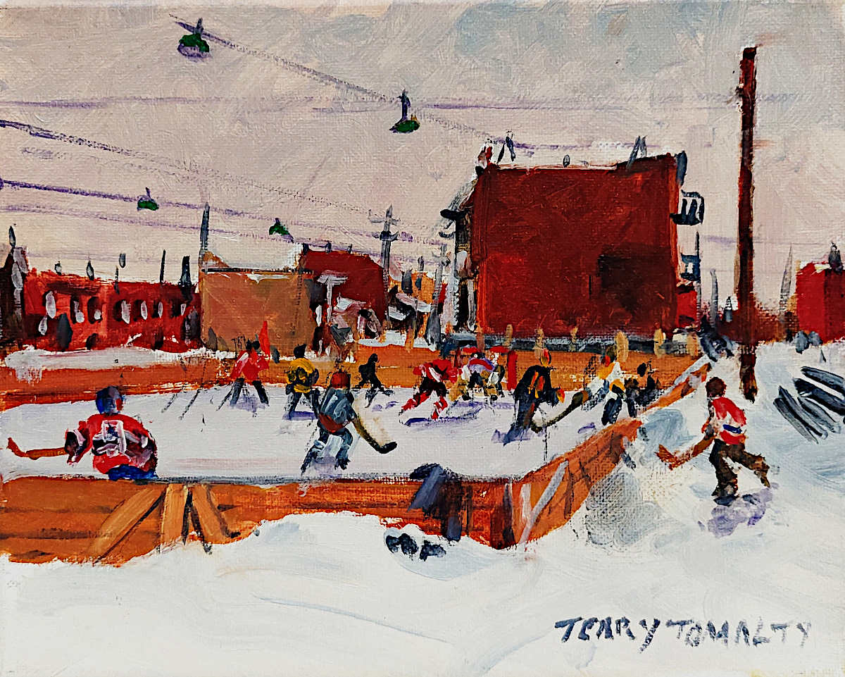 Terry Tomalty - Coleraine St. Rink 8x10 – Chase Art Gallery
