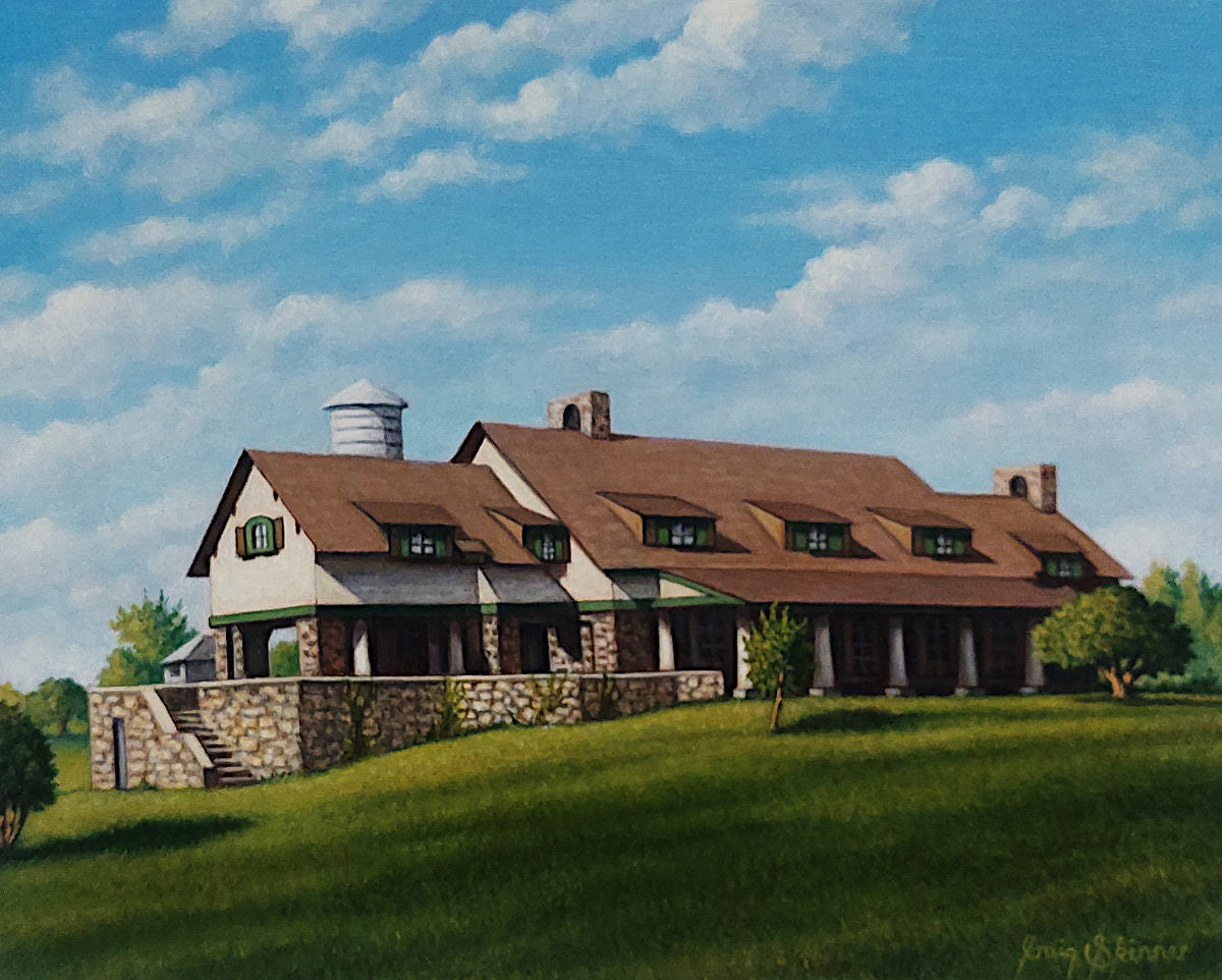 Craig Skinner - Old Beaconsfield Golf Club 8x10 – Chase Art Gallery