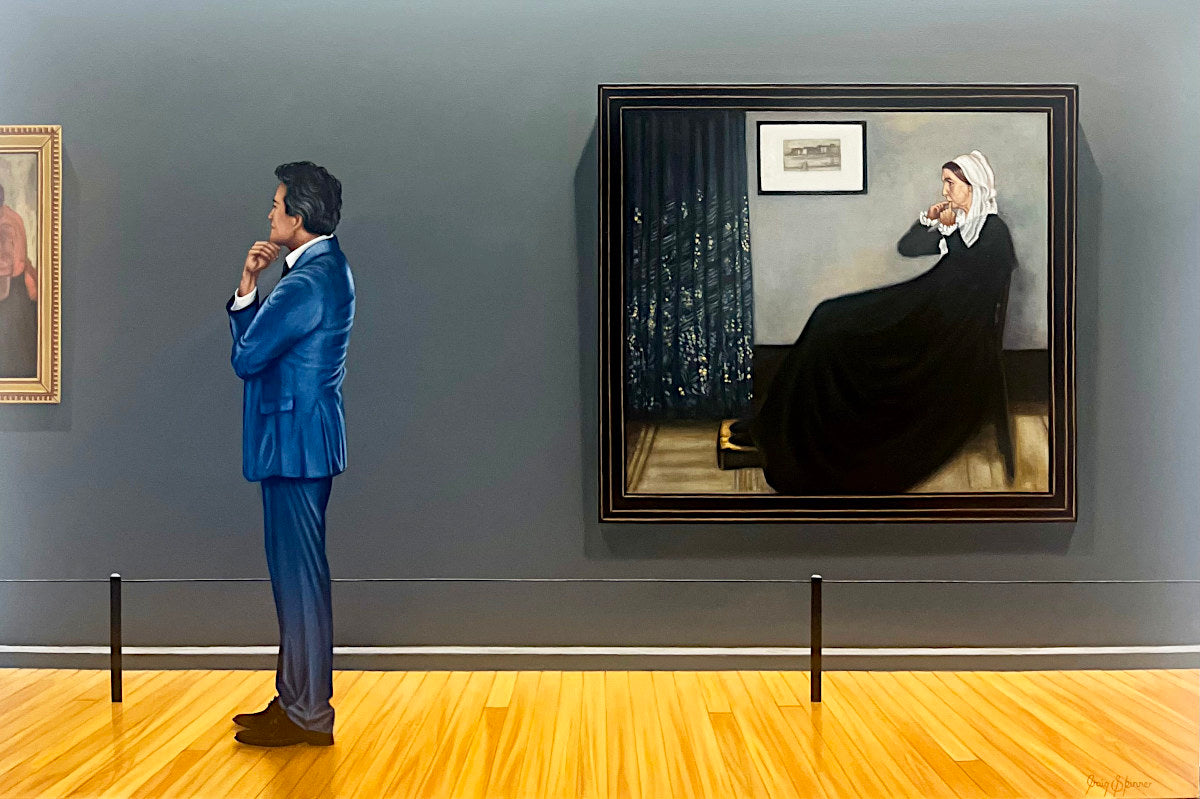 Craig Skinner - Whistling Mother 24x36 – Chase Art Gallery