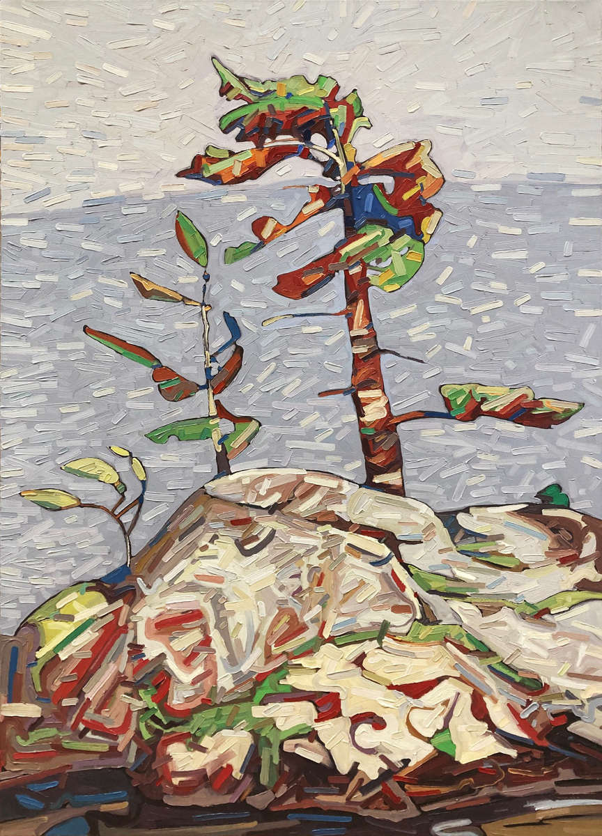 David Grieve - Jack Lake Pine 60x40 – Chase Art Gallery