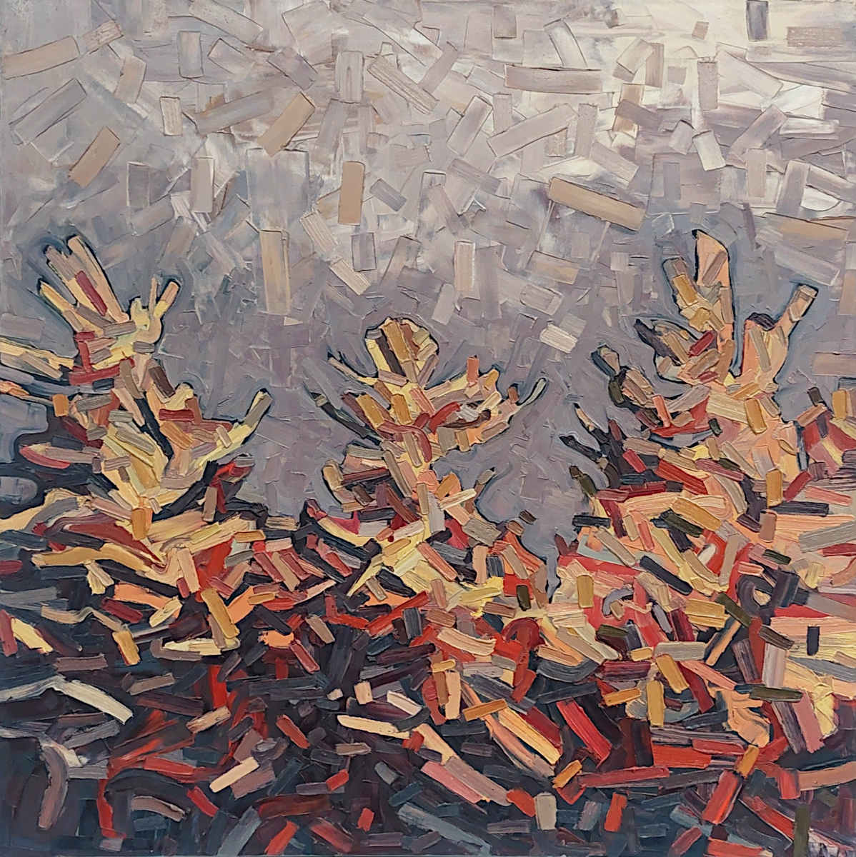 David Grieve - Treetops #39 36x36 – Chase Art Gallery