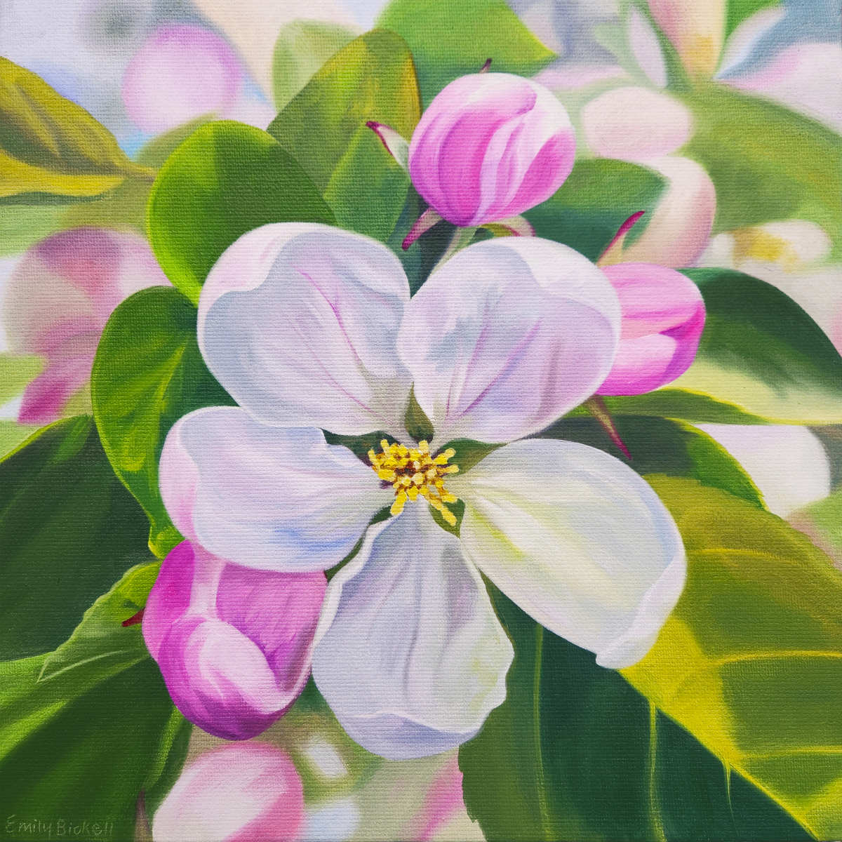 Emily Bickell - Light It Up 12x12 – Chase Art Gallery
