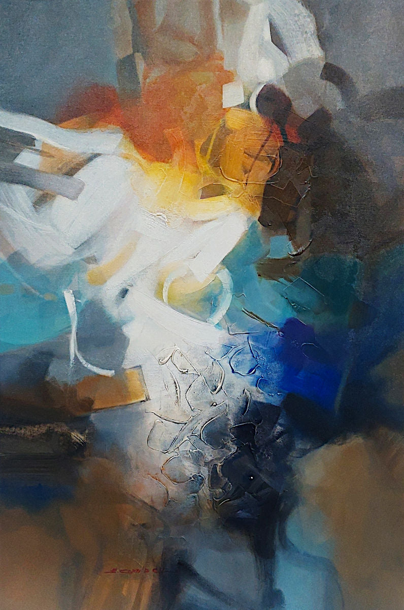 Eugenio Cohaila - Fusion 36x24 – Chase Art Gallery