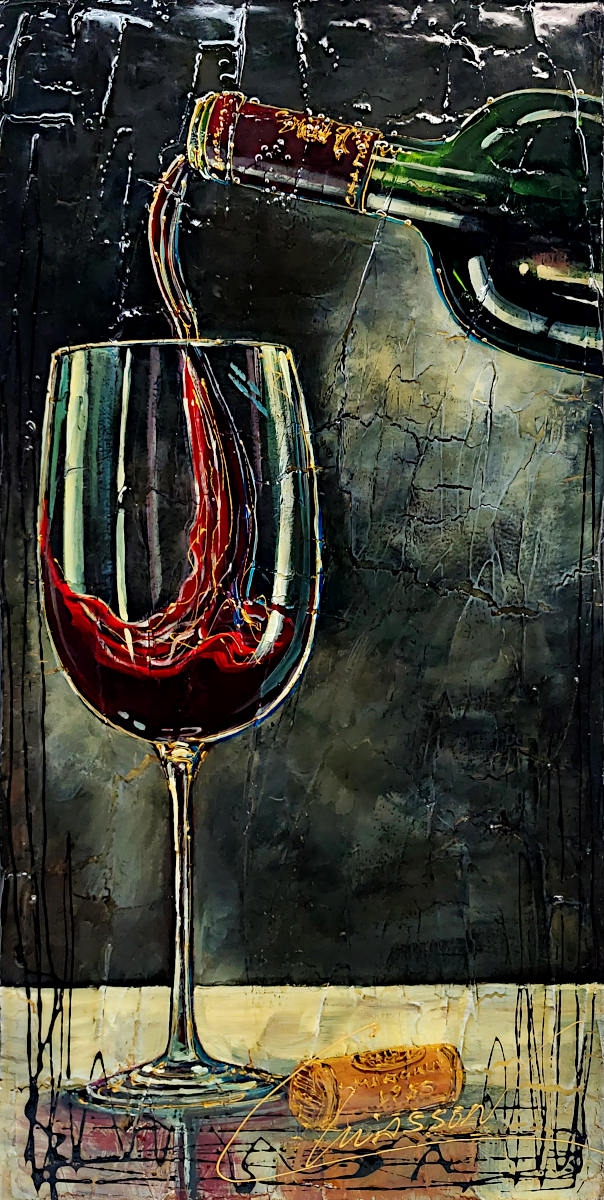 Nathalie Chiasson - Généreux 24x12 – Chase Art Gallery