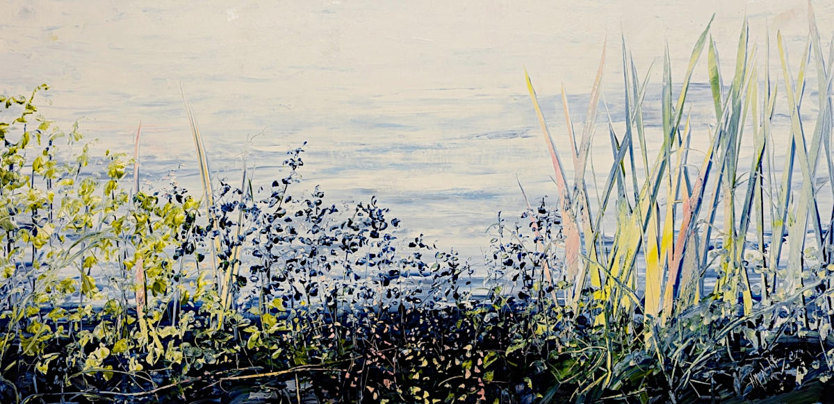 Hanna MacNaughtan - Just Before You Blossomed 30x60 – Chase Art Gallery