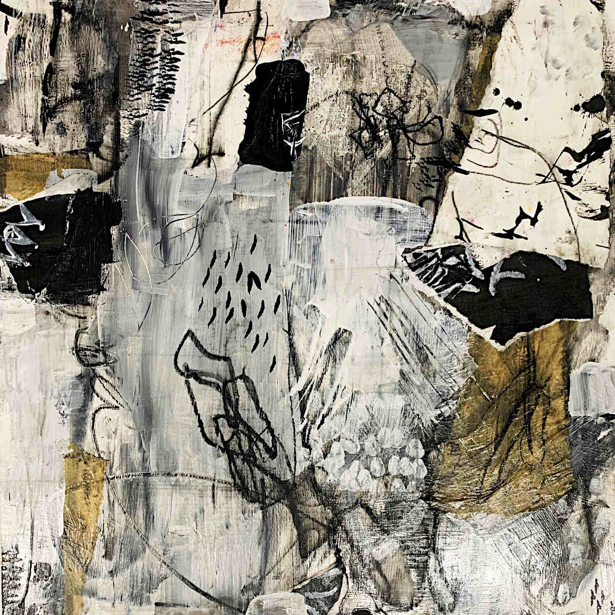 Karen Mackay - Winters Forest Floor 12x12 – Chase Art Gallery