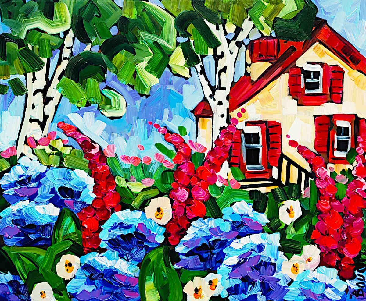 Marie-Claude Boucher - Plein soleil 30x36 – Chase Art Gallery