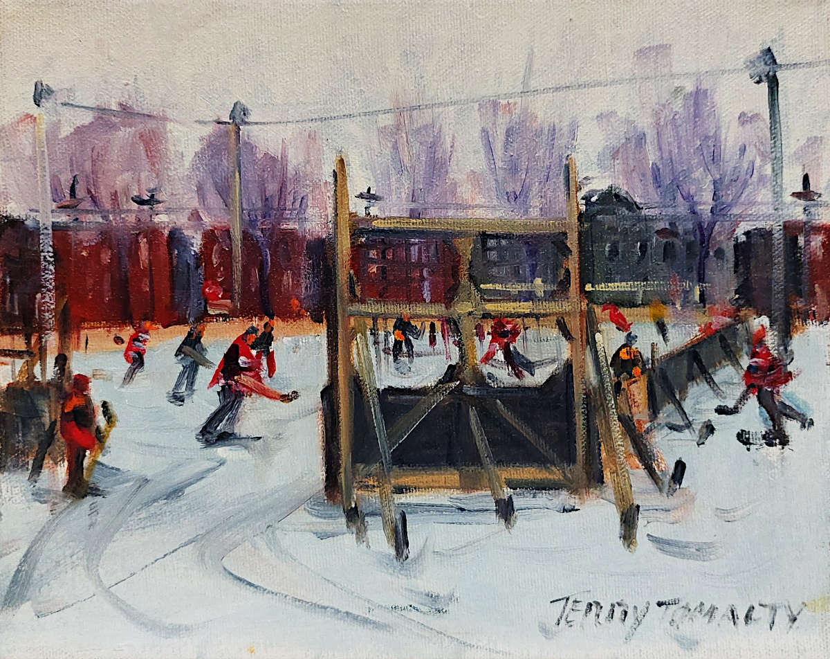 Terry Tomalty - Rue Adam 8x10 – Chase Art Gallery