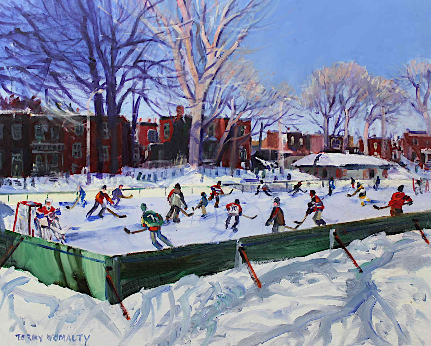 Terry Tomalty - Prince Albert Park 24x30 – Chase Art Gallery