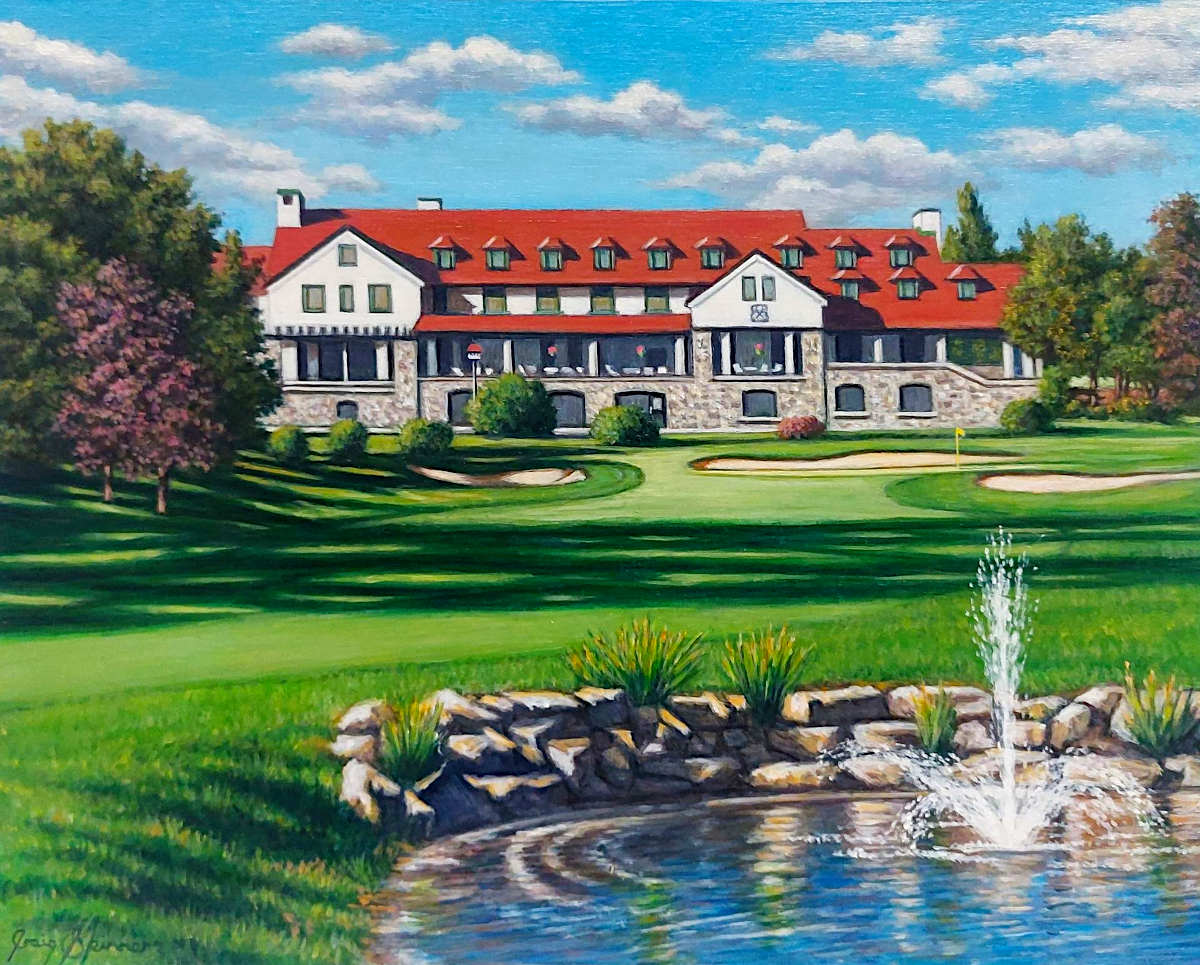 Beaconsfield Golf Course 8x10 – Chase Art Gallery