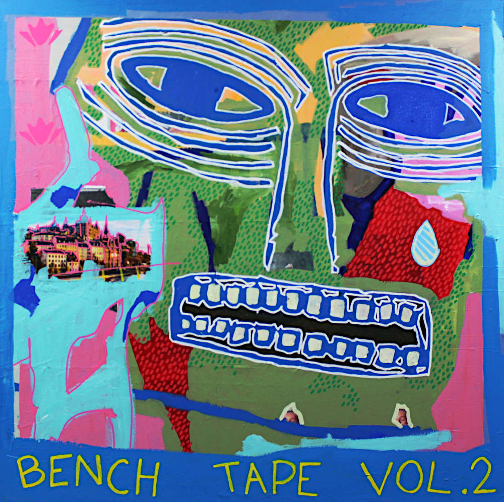 Cole FitzGerald - Bench Tape Vol. 2. 40x40 – Chase Art Gallery