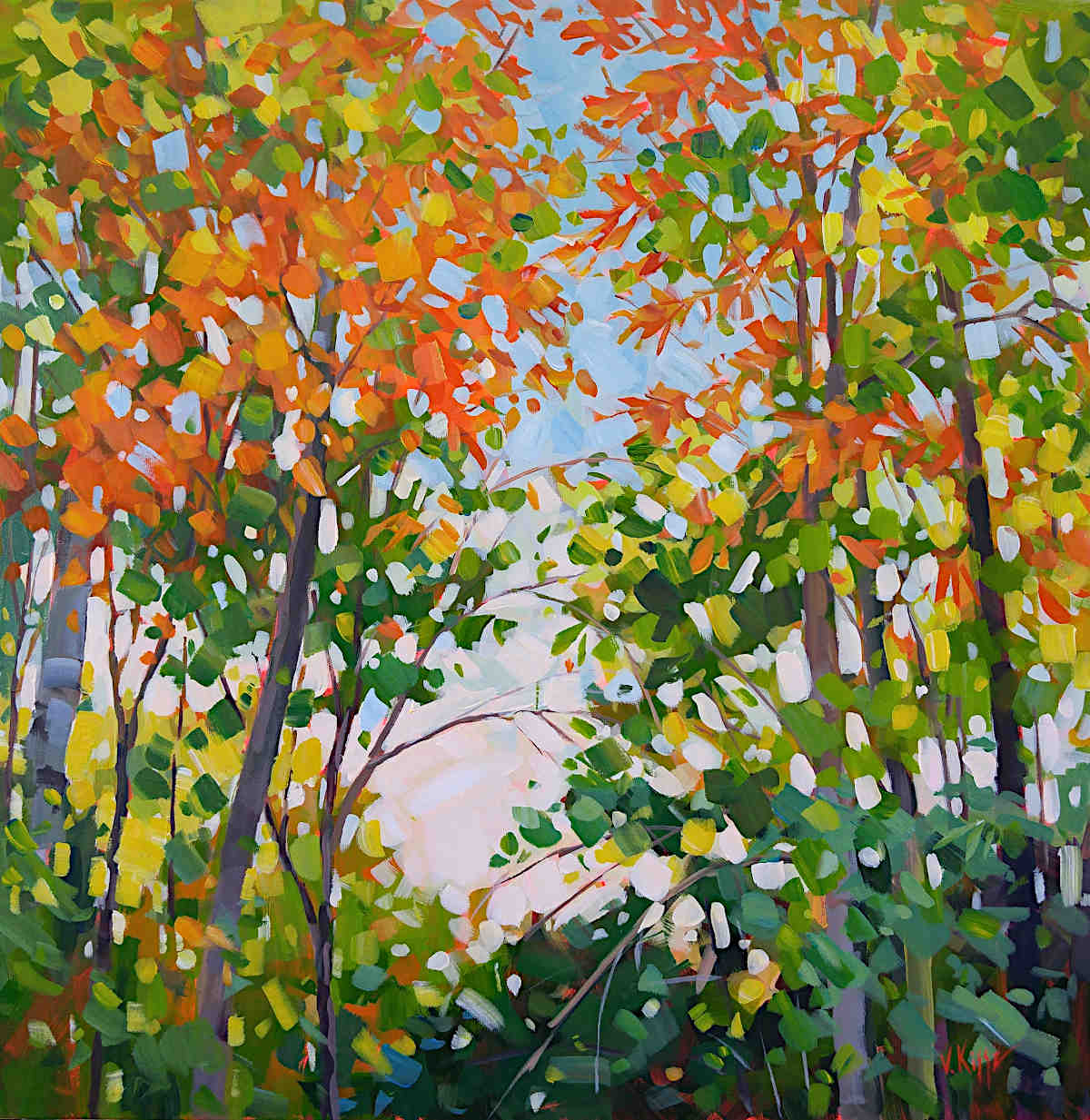 Vera Kisseleva - Colours of Joy 24x24 – Chase Art Gallery