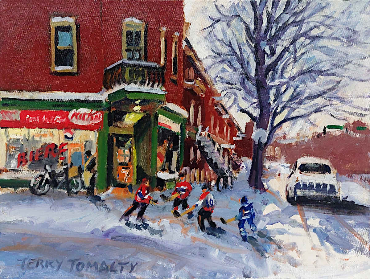 Terry Tomalty - Corner Store 12x16 – Chase Art Gallery