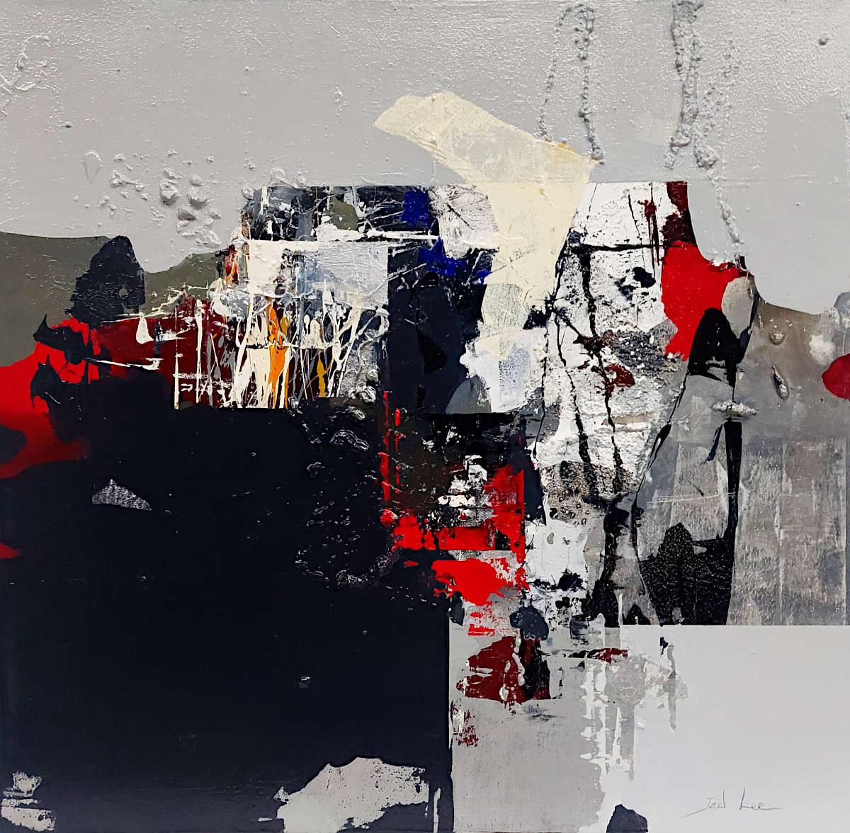 Hyun Jou Lee - Inner Self 24x24 – Chase Art Gallery