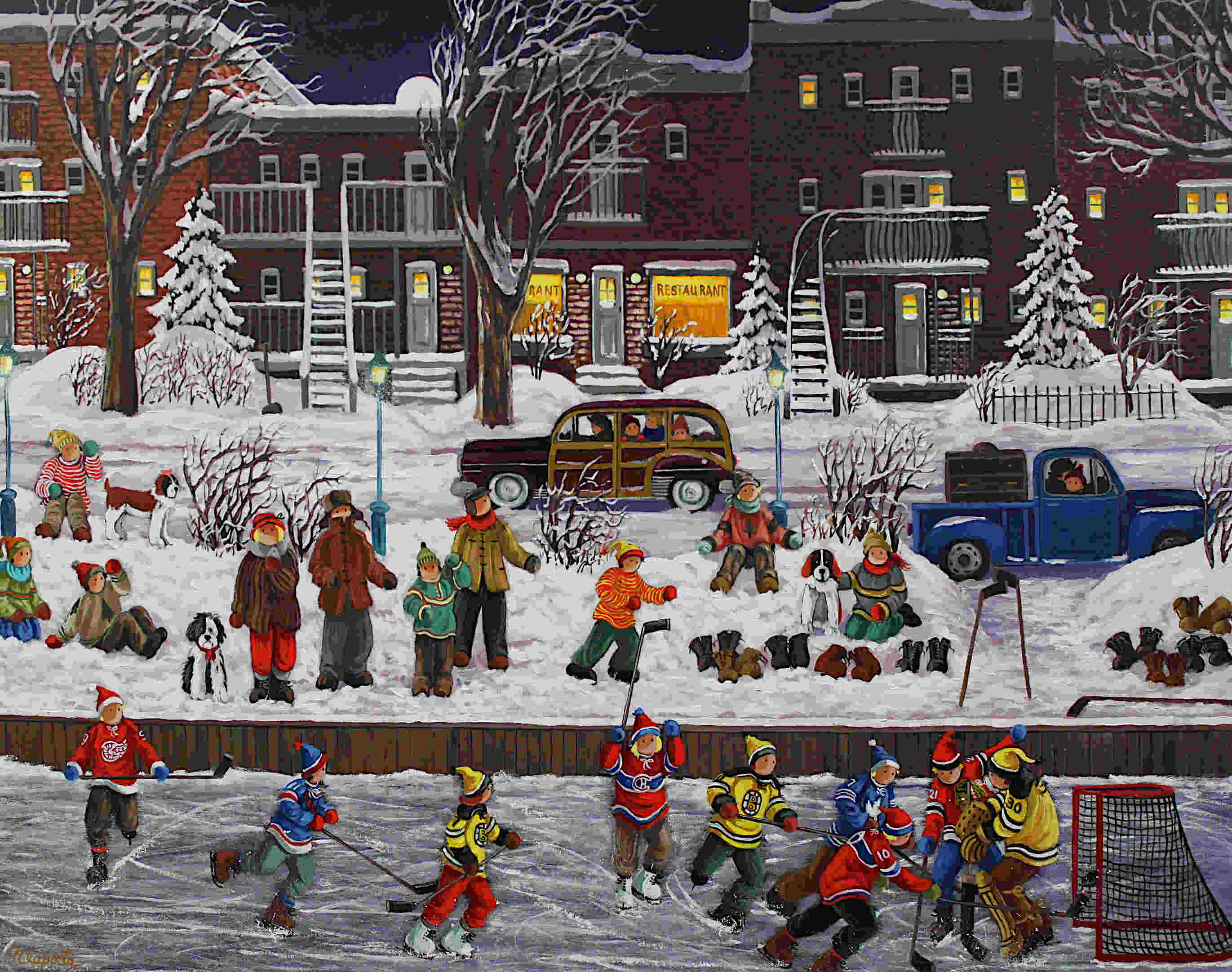 Nicole Laport - Je me souviens 24x30 – Chase Art Gallery