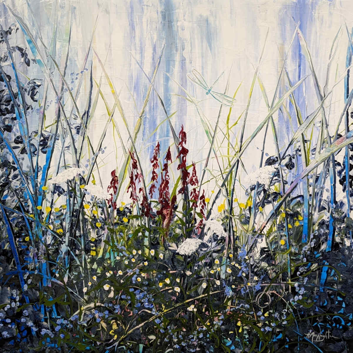 Hanna MacNaughtan - Simple Elegance 36x36 – Chase Art Gallery