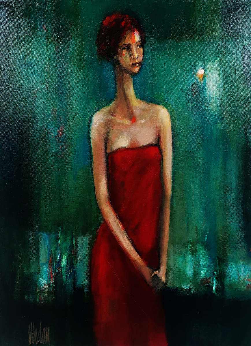 Vladan Ignatovic -Thought 24x18 – Chase Art Gallery