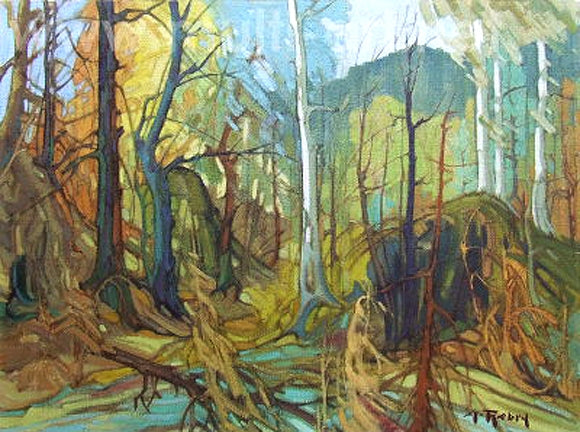 Gaston Rebry (1933 – 2007) -Untitled 18x24 – Chase Art Gallery